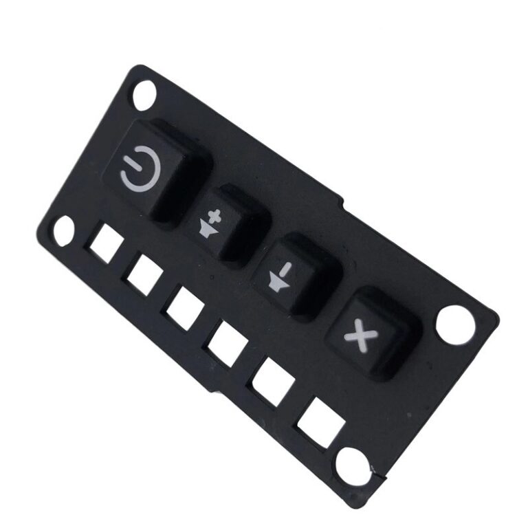 Silicone Rubber Keypad with Tailored Backlit Design - The Sun Industry