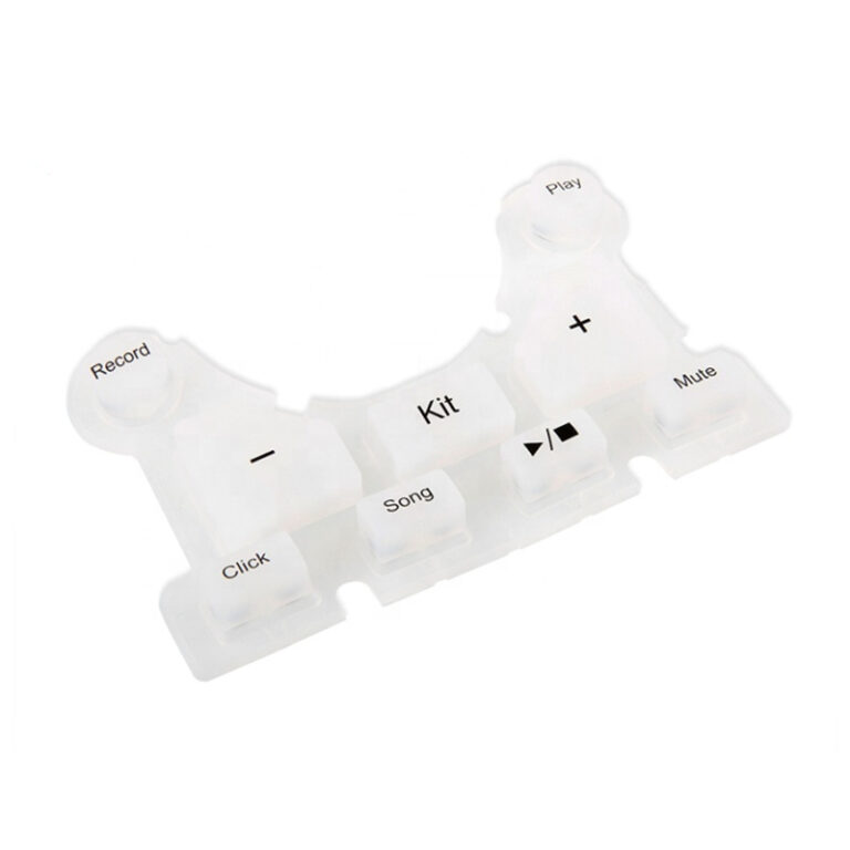 Electronic Silicone Rubber Buttons with Transparent Conductive ...