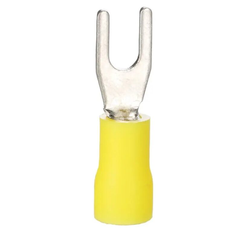 Crimped Copper Male Fork Terminal Connection - The Sun Industry