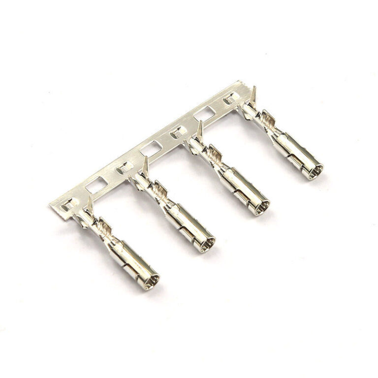 Compact 4-Pin Metal Stamped Female Connector Wire Terminal - The Sun ...