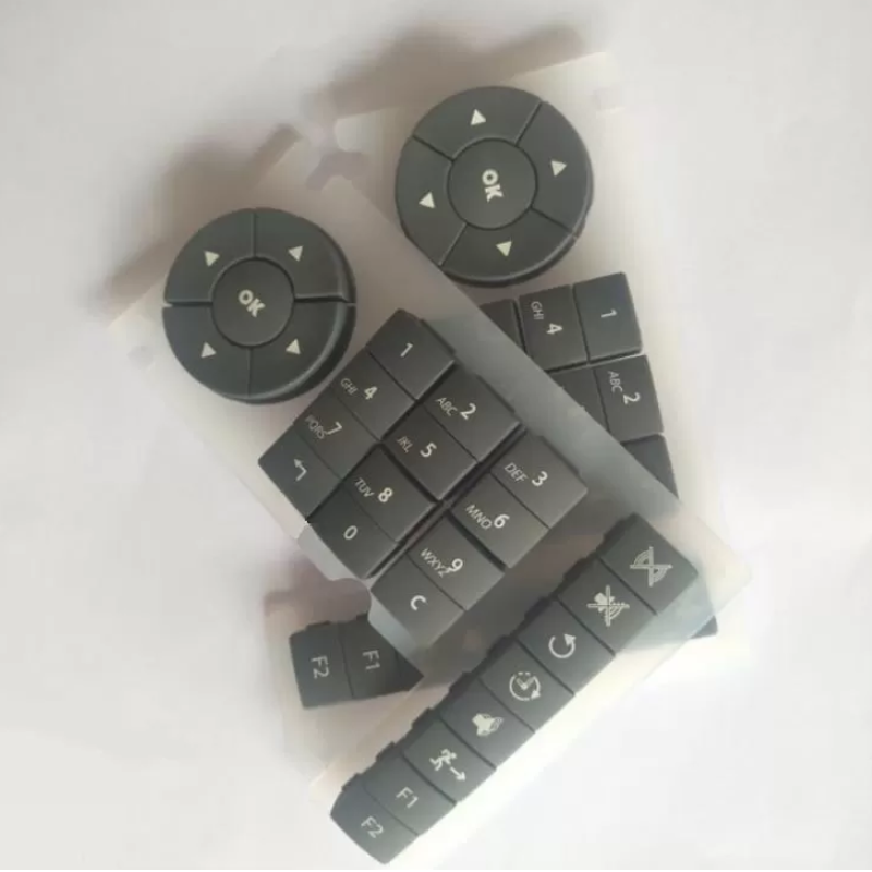 Silicone Automotive Electronic Control Painted Keypad - The Sun Industry